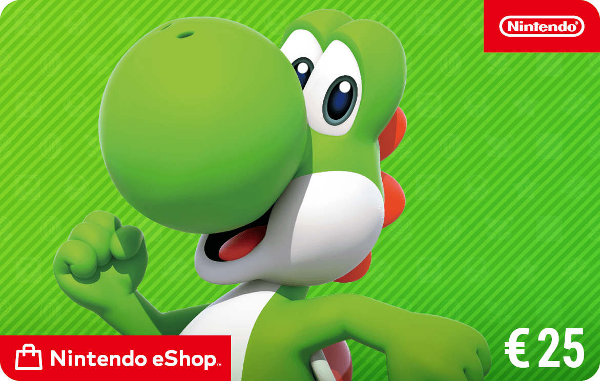 25 € Nintendo eShop Card Geschenkkarte – Spiele digital verschenken